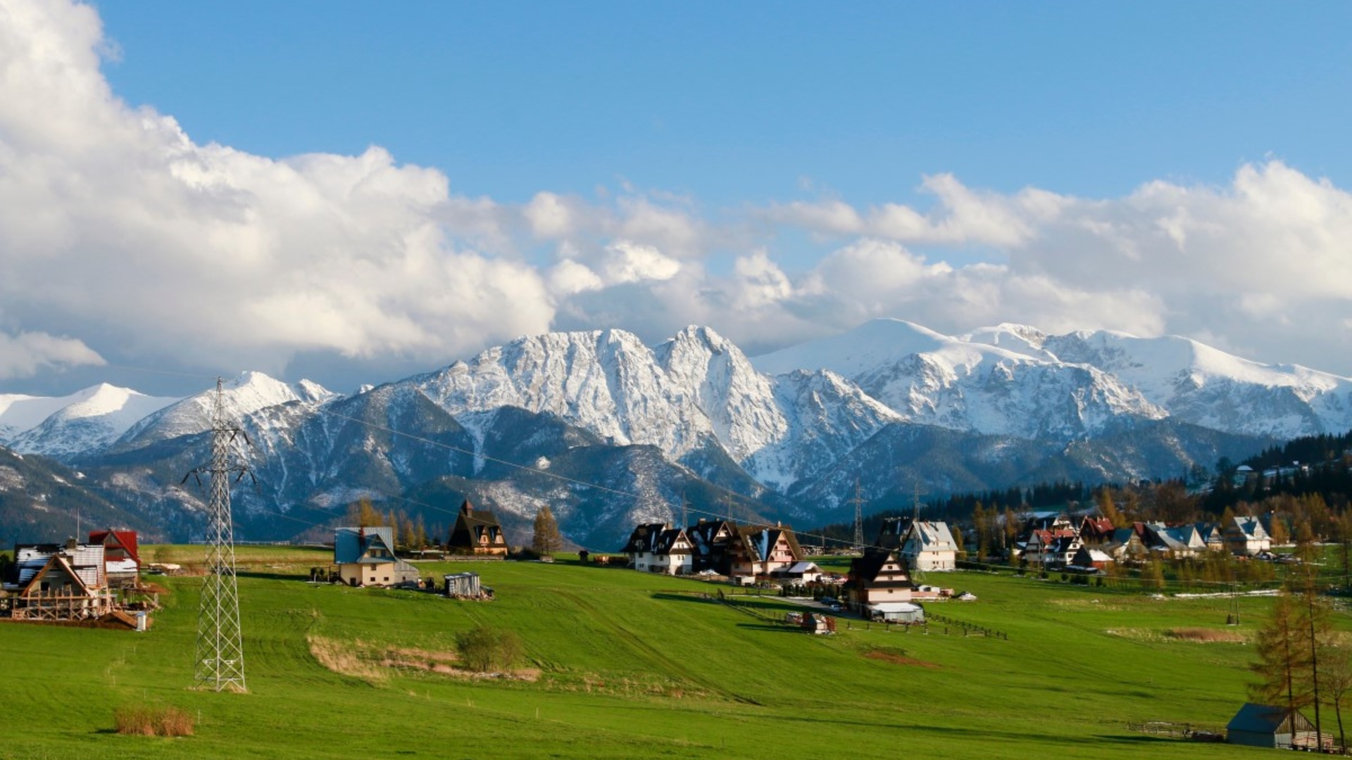 Ząb to najwyżej położona wieś w Polsce. Najpiękniejszy widok na Tatry ...